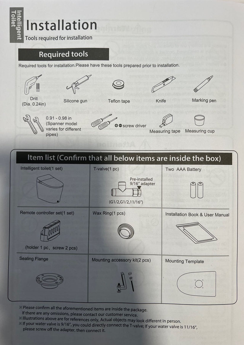 Series 6000 G1W1 One-Piece Smart Toilet (Elongated)