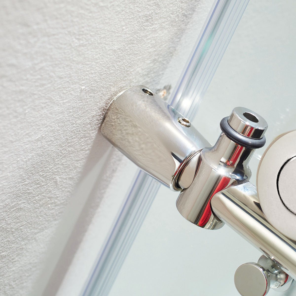 84" MZ Matthew Series Frameless Single Sliding Shower Door with Kleart