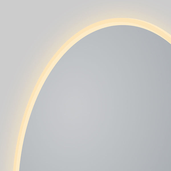 28" LED Oval Mirror