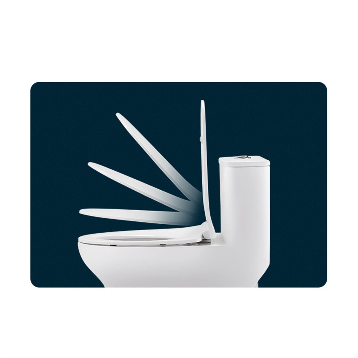 *NEW LOW PRICE T-2133 One-Piece 25"h Dual Flush Toilet (12" Rough)